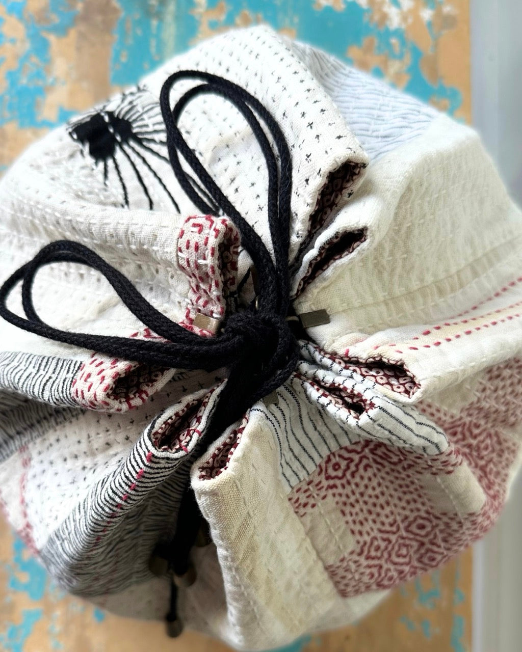 Blossom Quilt Rice Bag kit - hvid