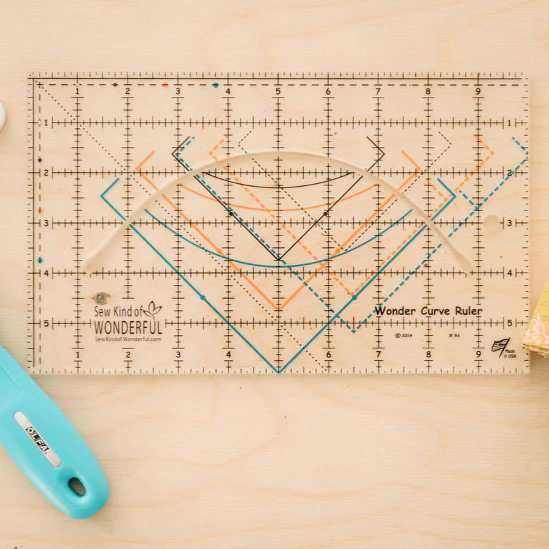 Wonder Curve Ruler – Blossom Quilt