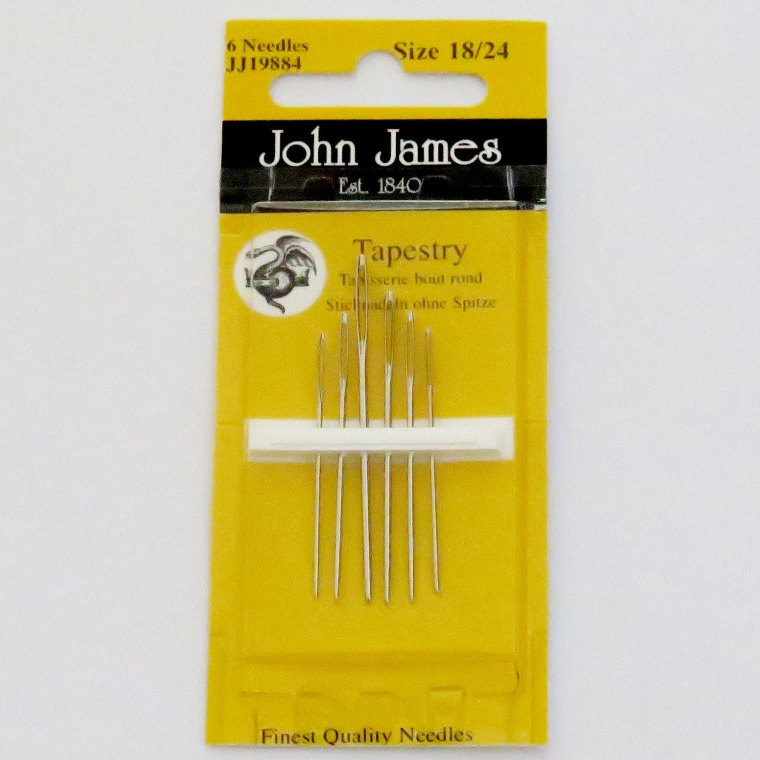 John James nåle til stramaj og korssting (tapestry) - str. 18-24 ...
