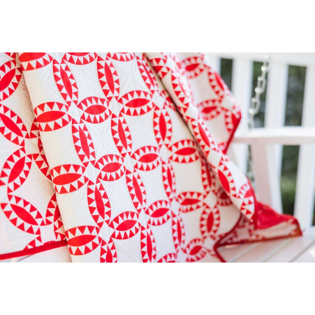Perfect Points - Red Pickle Dish – Blossom Quilt