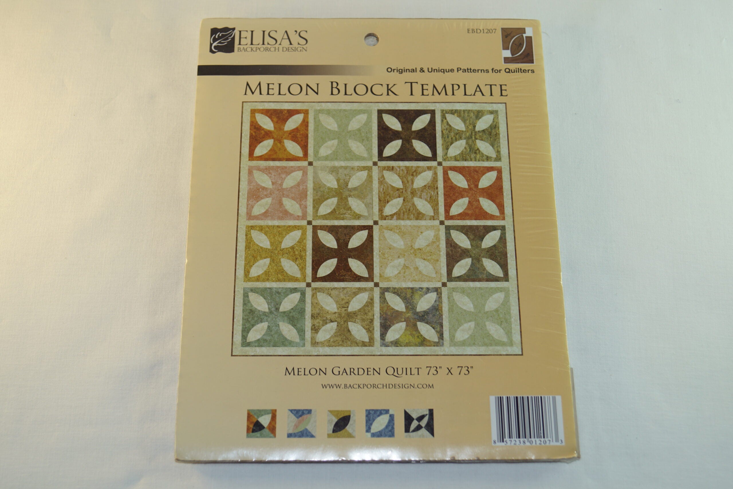 Elisas's Melon Block Template – Blossom Quilt